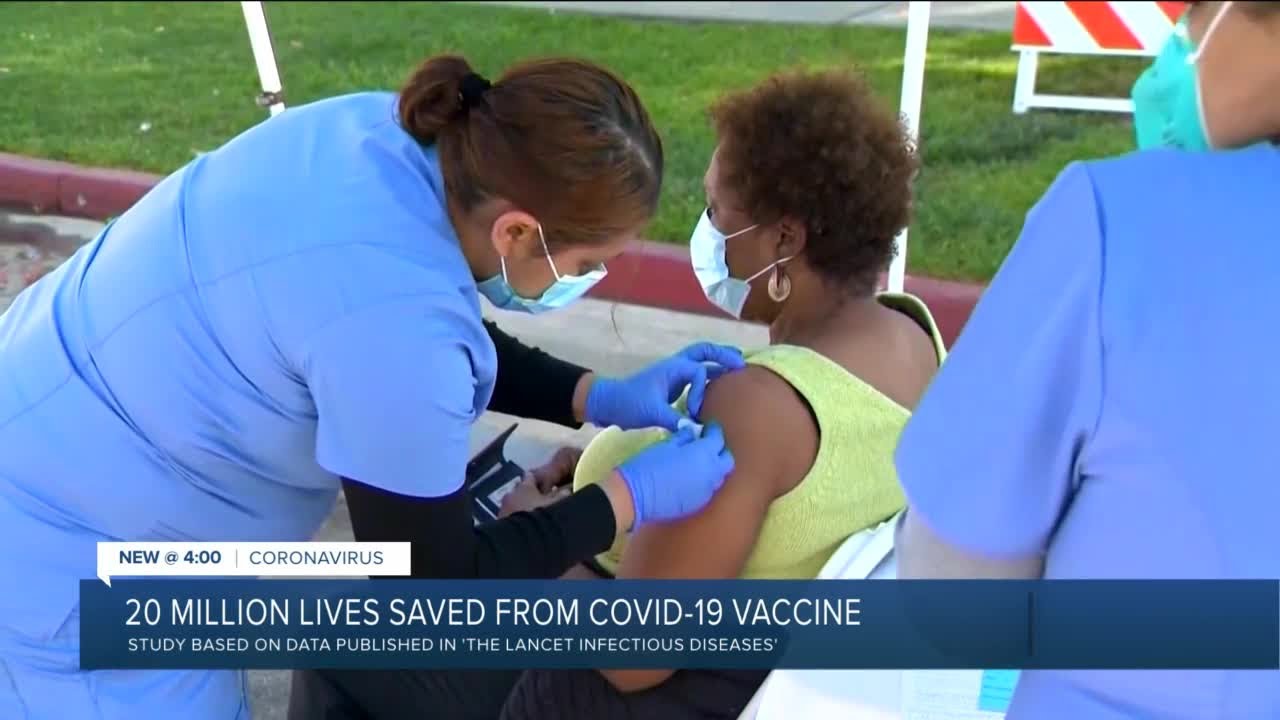 COVID vaccines saved 20M lives in 1st year, scientists say