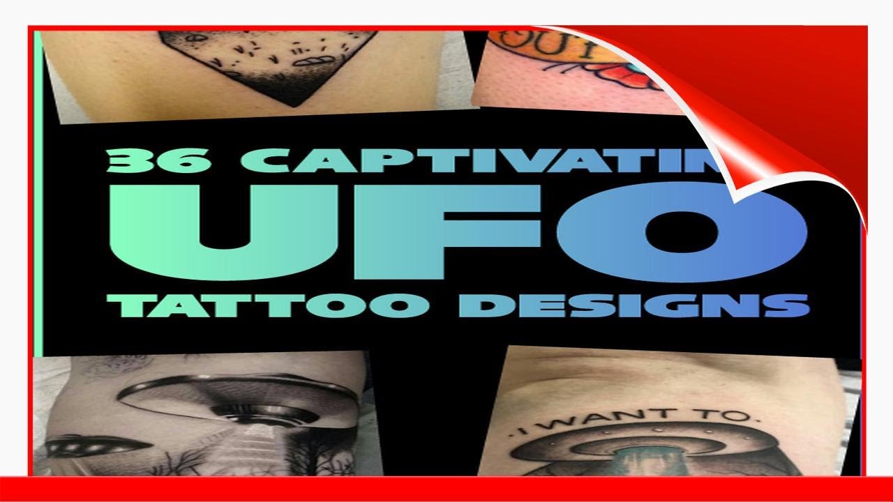 36 Captivating Ufo Tattoo Designs !