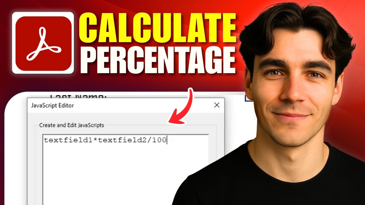 How To Calculate Percentages In Fillable PDF Forms Using Adobe Acrobat Pro (Tutorial 2026)