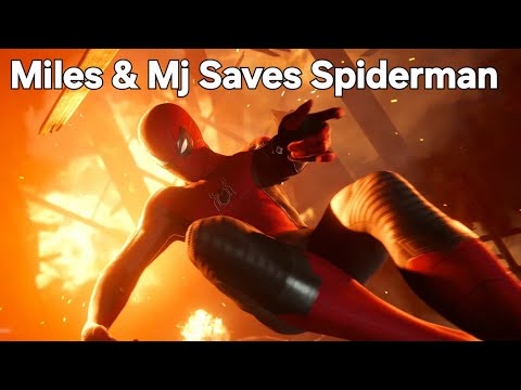 How Miles & MJ Saved Spiderman #spiderman #spidermanremastered #miles #mj #ps5 #gameplay #gaming #yt