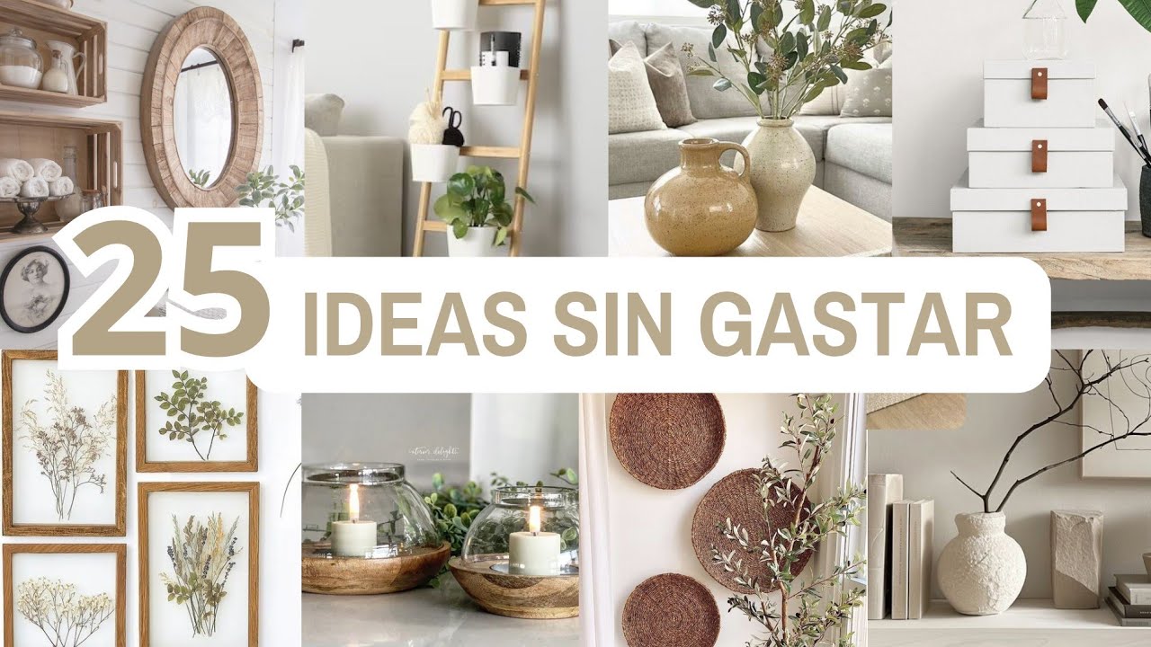 😱Decorate your home for FREE!! 💸25 ideas you need to try now! EASY DECORATION