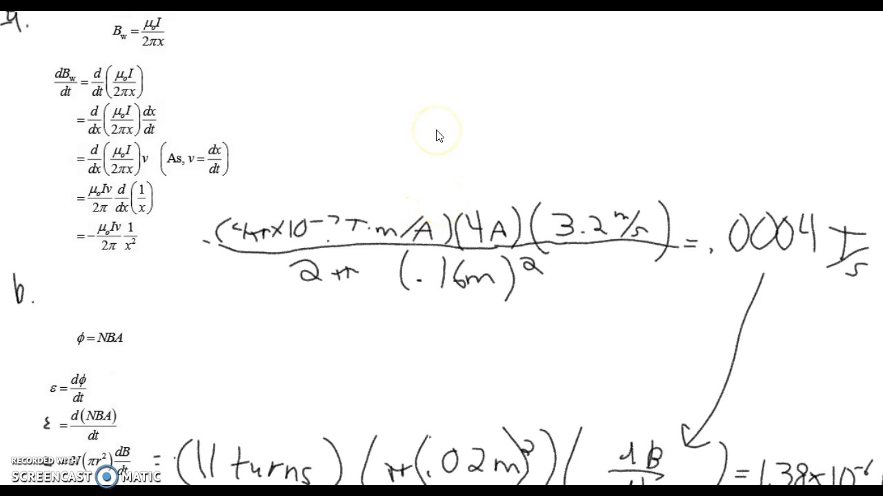 Physics Webassign solution to Chapter 22 problem