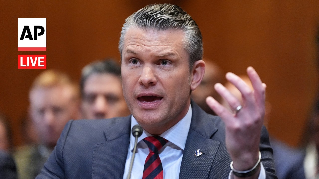 LIVE: Pete Hegseth appears before Senate defense budget hearing (Full)