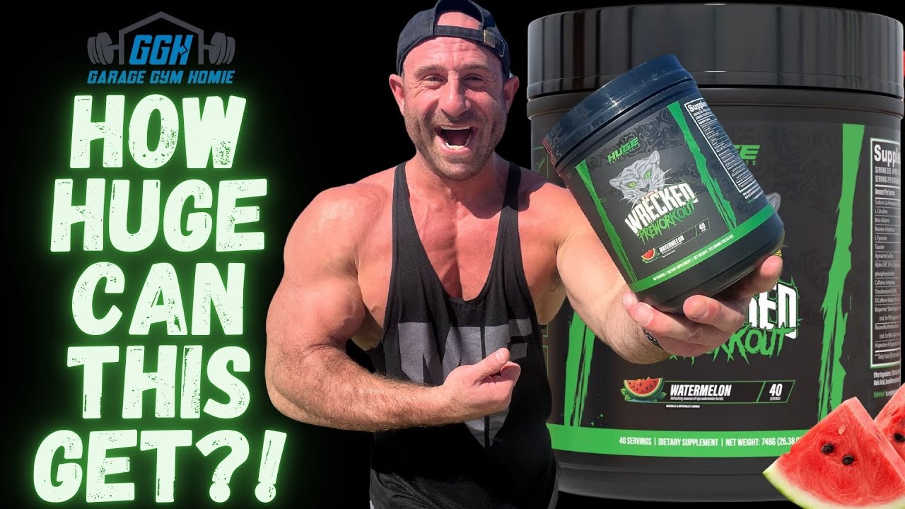 THIS IS AN ABSOLUTE MONSTER! 😈 Huge Supplements Wrecked Pre-Workout Review