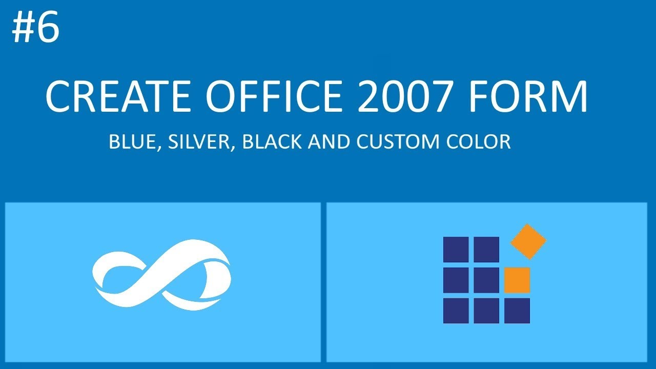 Syncfusion Tutorial #6 - Create Office 2007 Form With Visual Basic Net And Syncfusion