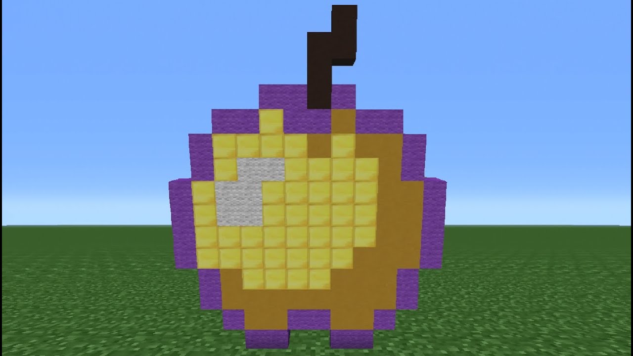 Minecraft Tutorial: How To Make A Notch Apple