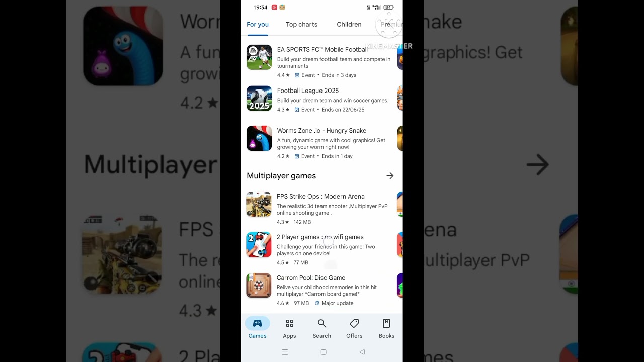 1 2 3 4 player games - offline game// download Android gameplay// #shorts #trending #viral #live