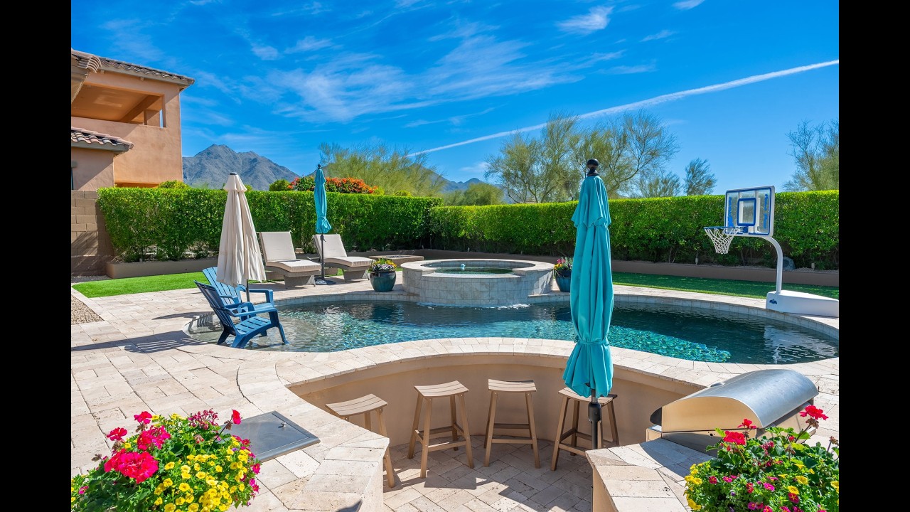 Stunning Windgate Ranch Home | Resort Backyard, Tesla Solar, Corner Lot | North Scottsdale Luxury