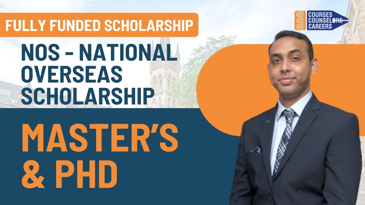 National Overseas Scholarship (NOS) 2026 Explained | Full Funding for Study Abroad