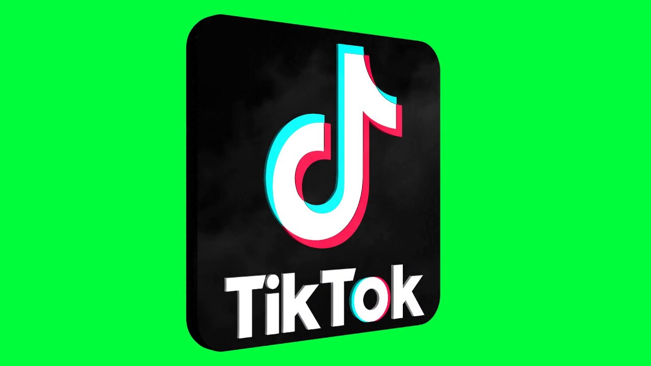 Tik Tok Green Screen Logo Loop Chroma Animation