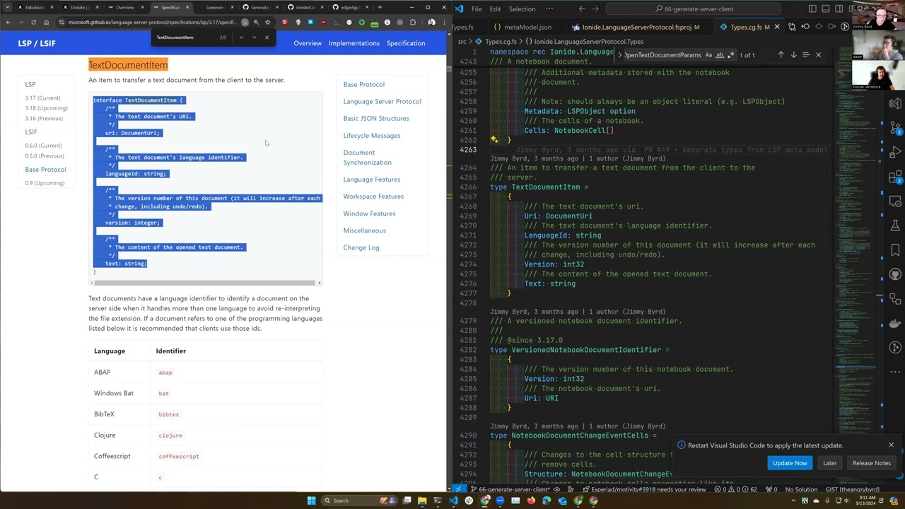Fabulously Generating the Language Server Protocol in F#