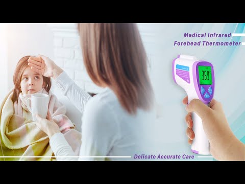 MCP Infrared Forehead Thermometer non-contact Laser Temperature Gun For Fever for Baby and Adult