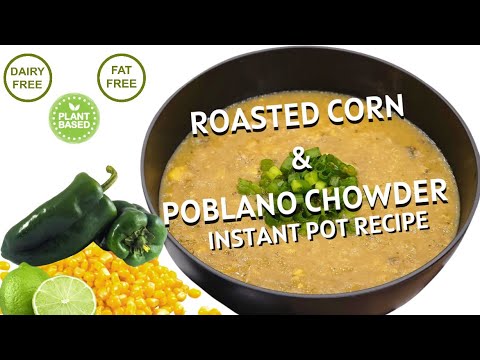 Cheap Easy Recipe | Roasted Corn & Poblano Chowder