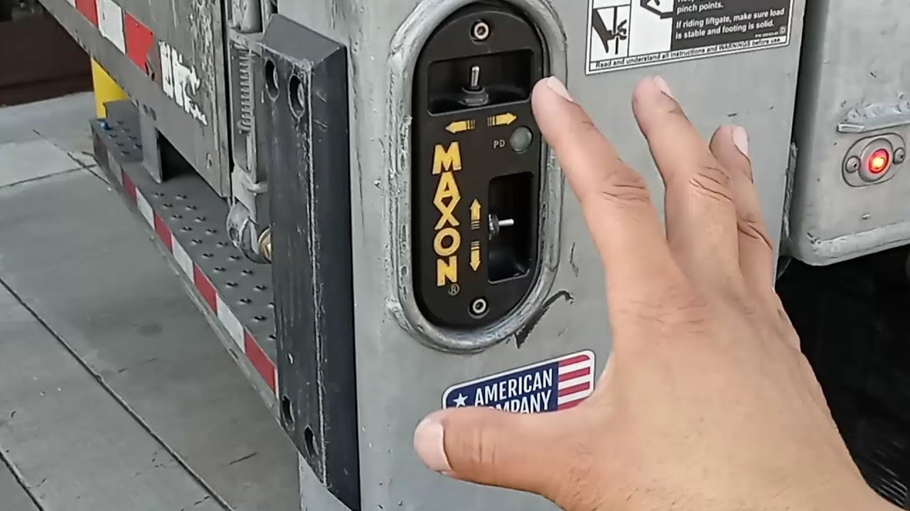 how to operate a liftgate