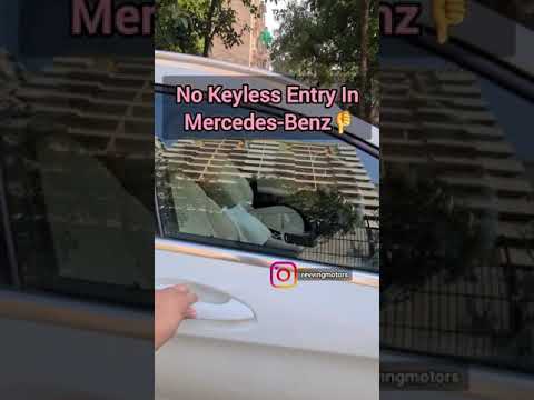 No Keyless In Mercedes #shorts #mercedes #gla #viral #trend #trending #viralshorts #short #gla2022