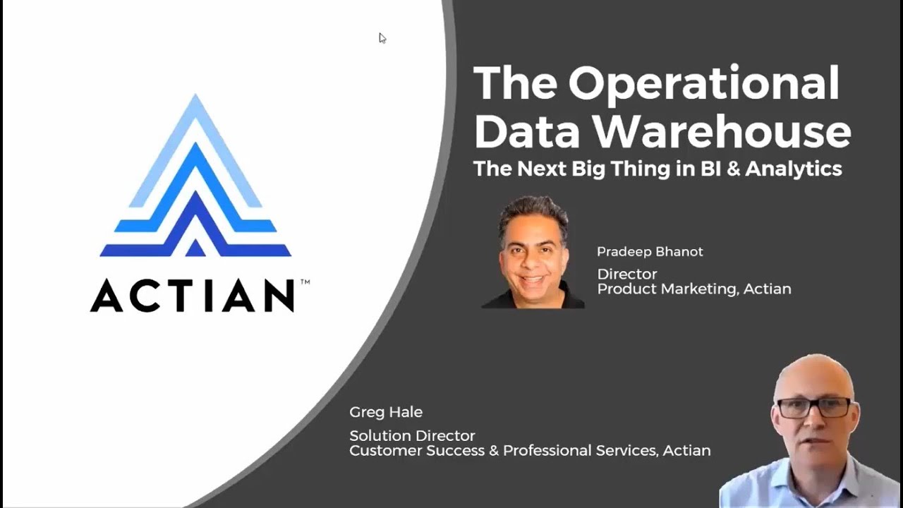 The Operational Data Warehouse – The Next Big Thing in BI & Analytics