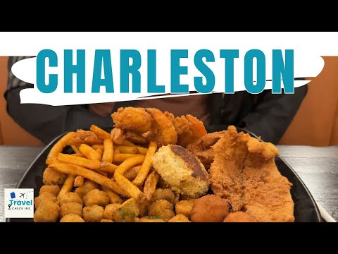 CHARLESTON, SC BEST Place To Eat Seafood 🍤 🦀 Page’s Okra Grill Review