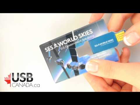 USB business card- Flash drive USB card style