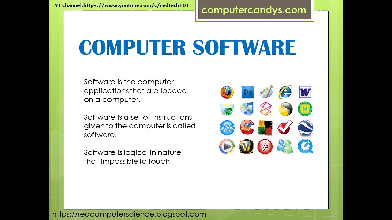 Computer Tutorial Lesson Powerpoint Presentation - Computer Technology - Computer Science