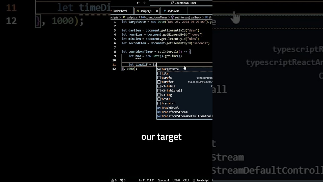 How to Countdown to an Event with JavaScript
