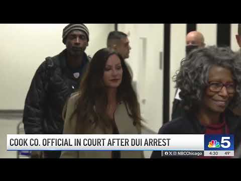 Cook County official IN COURT after DUI arrest