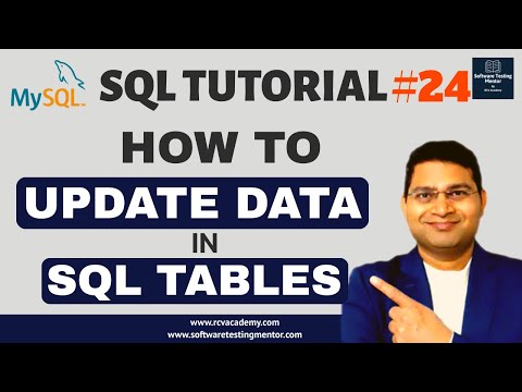 SQL Tutorial #24 - How to Update Data in SQL | SQL UPDATE Statement