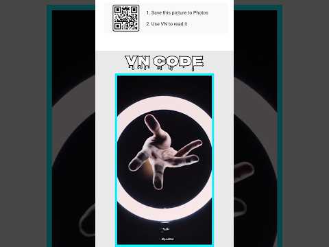 New vn code template reels vn qr code editing #vn #template #tending