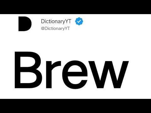 Brew Meaning in English