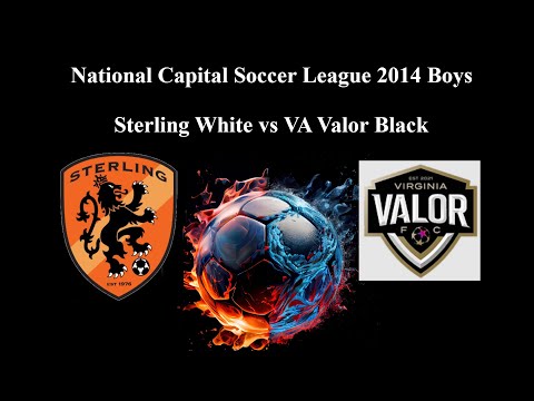 FULL GAME Sterling 2014B White vs VA Valor Black #ncsl #travel #travelsoccer