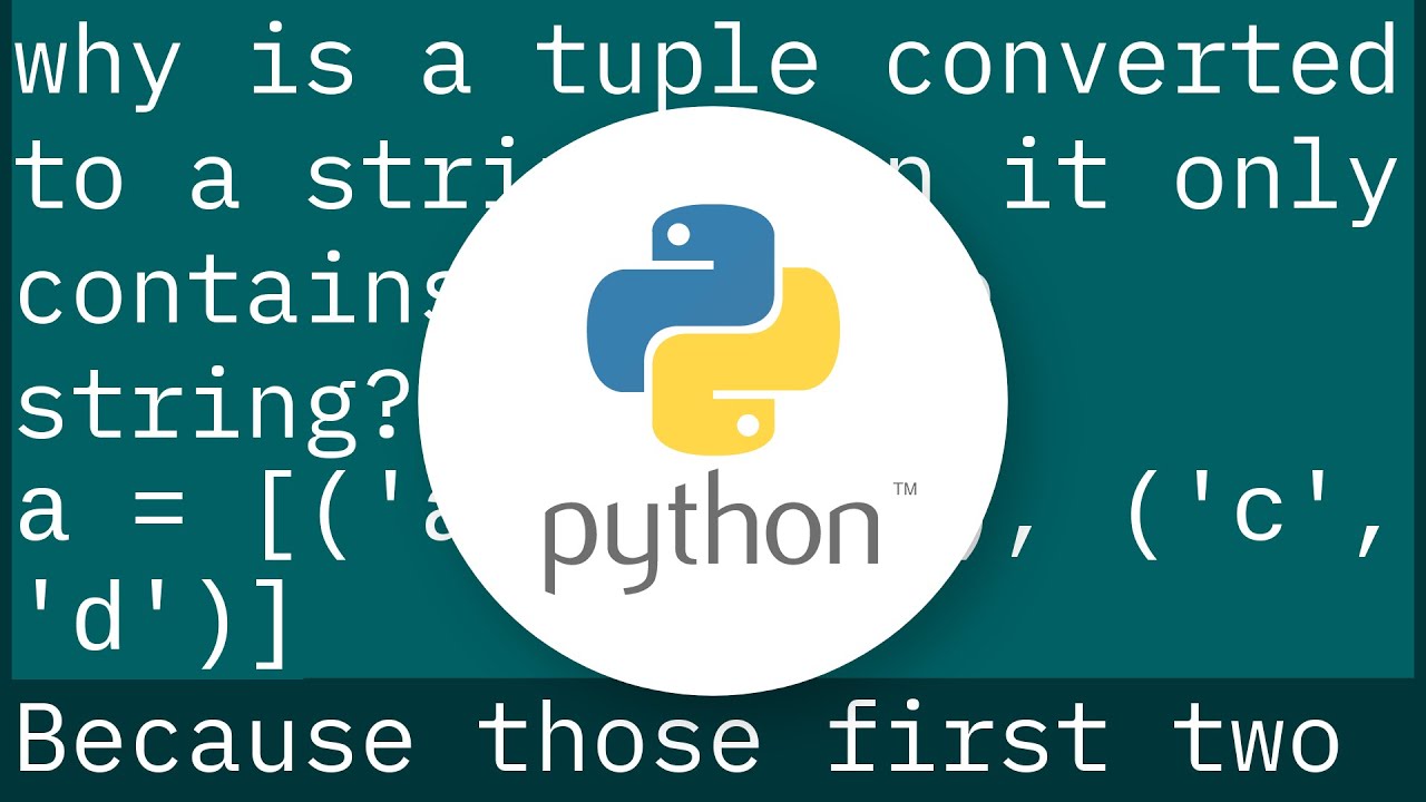 How to create a tuple with only one element