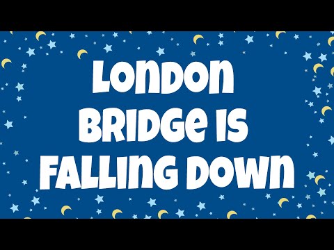 London Bridge is Falling Down Lyrics | Nursery Rhymes with Lyrics