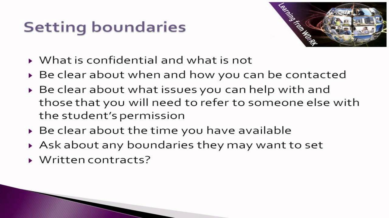 The mentoring process