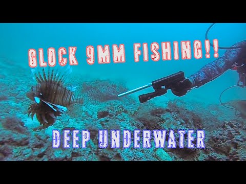 Watch A Guy Shoot Invasive Lionfish With A Glock 9mm