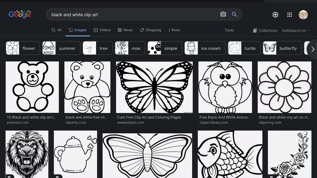 PROCREAT BLACK AND WHITE CLIP ART |SYDxNEY