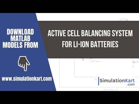 Active Cell Balancing System for Li-Ion Batteries | MATLAB Simulation