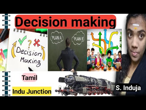 Decision making Skills | Tamil | indu junction | Psychology |