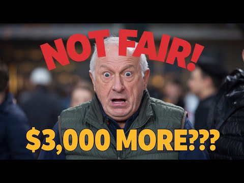 NOT FAIR! $3,000 MORE For The Average Social Security Beneficiary