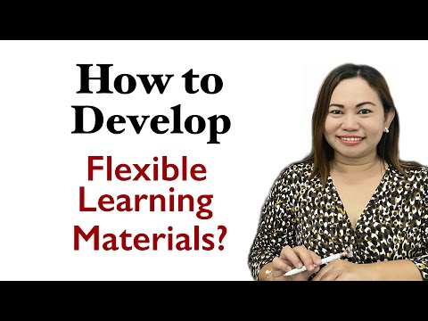 How to Develop Flexible Learning Materials||Internationalization|| Contextualization|| Gender-fair
