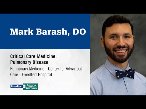 Dr. Mark Barash, pulmonologist