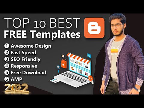 Top 10 Best FREE Blogger Template of 2022