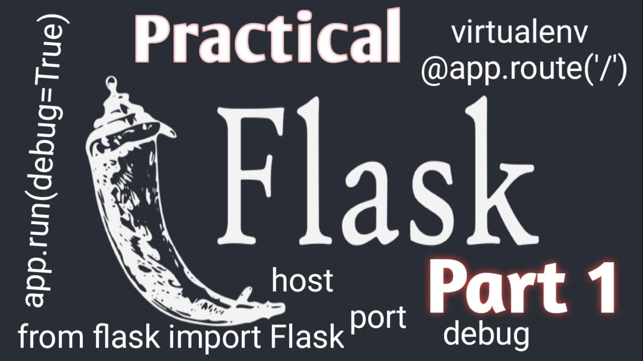 #62 Python Flask Web Development Tutorial Part 1 | #teksolutions #flask