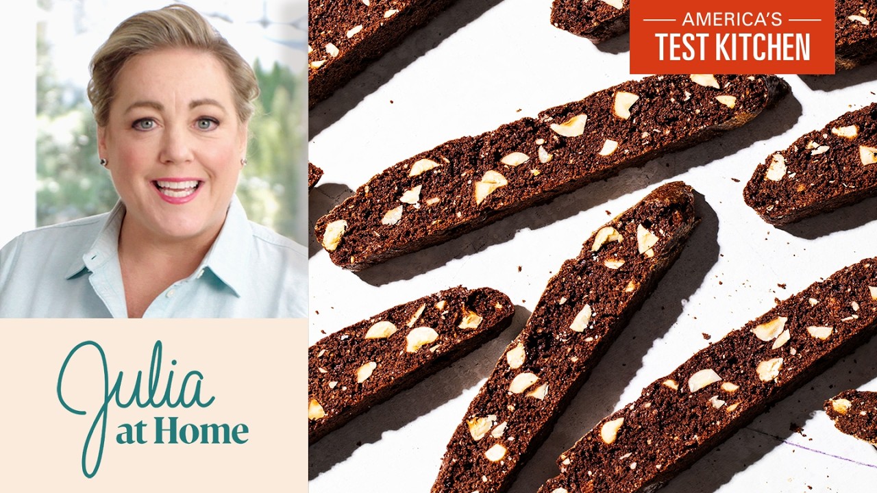 These Chocolate Biscotti Are Mind-Blowingly Good | Julia At Home (S5 E3)