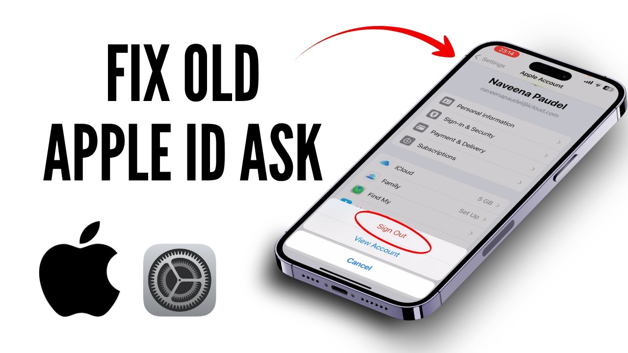Fix App Store Ask For Old Apple ID Password on iPhone ios18 or 17 — Easy iPhone Guide 2025