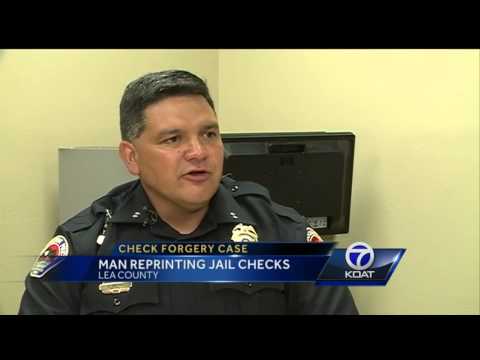Prison Check Forgery Case