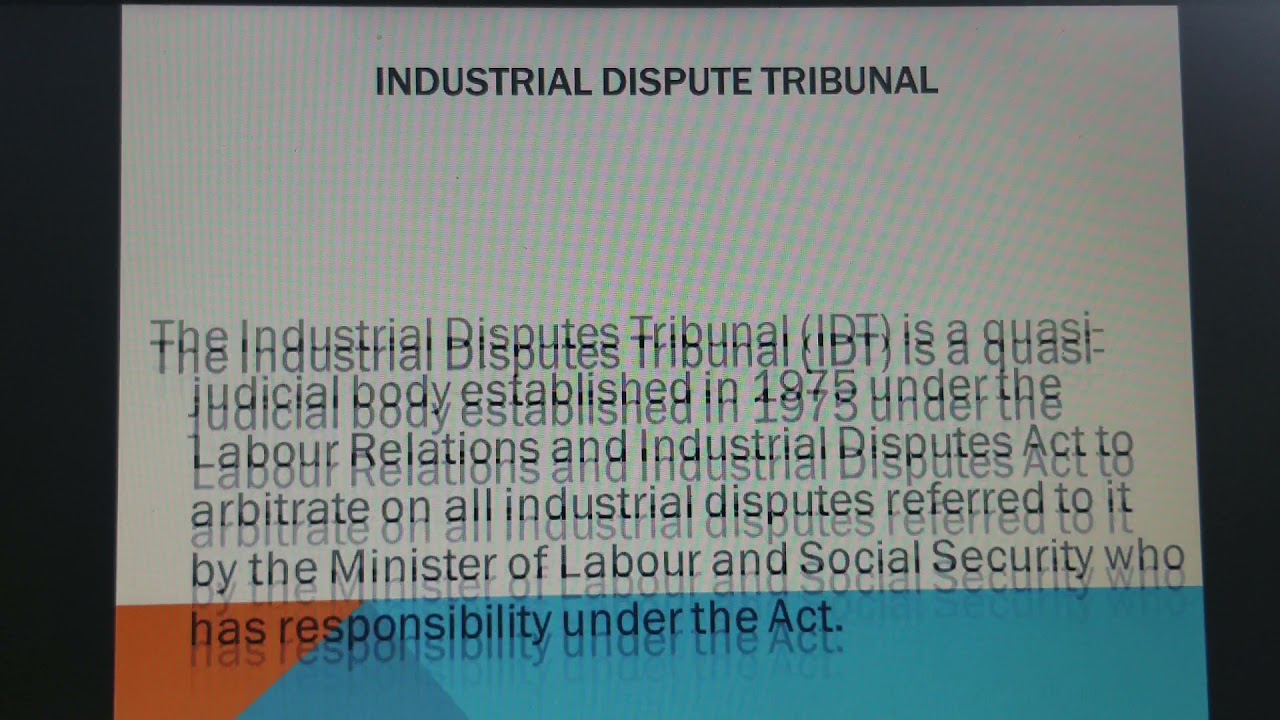 Industrial Relations at the Workplace (CSEC)