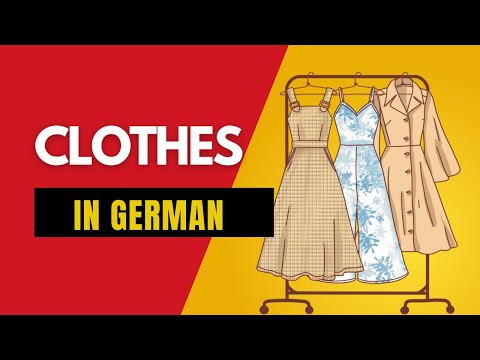 die Kleidung | Clothes | German Vocabulary with Sentences | Wortschatz | Vokabeln | Deutsch Lernen