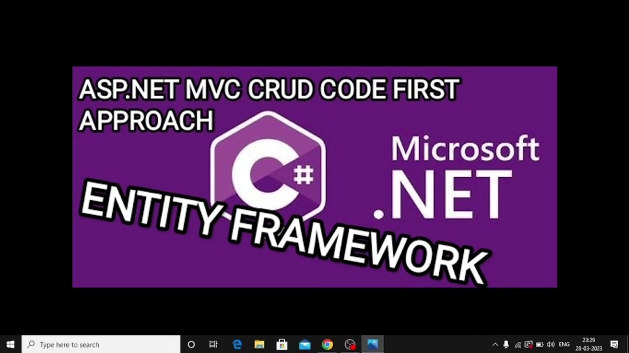 Quick CRUD Operation in ASP.NET MVC using Entity Framework ( Code First Approach ).