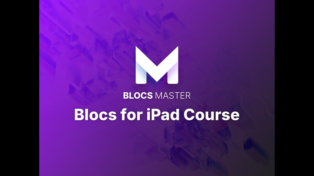 Blocs for iPad - User Interface