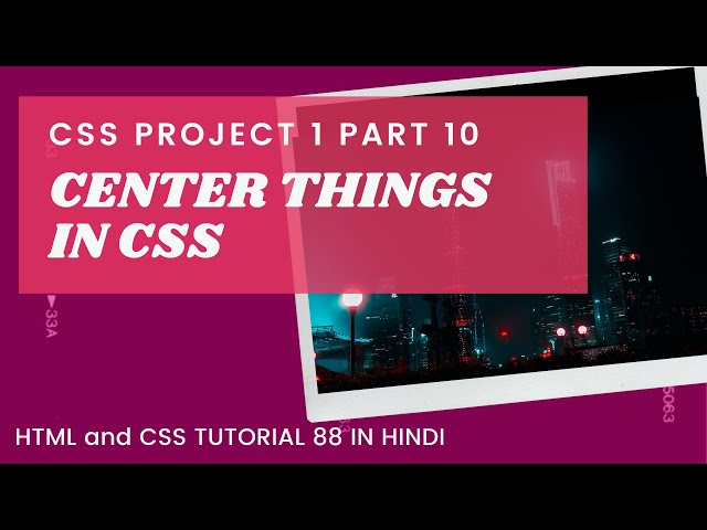 Mastering CSS: A Step-by-Step Guide to Centering Elements in HTML | Galaxy.ai | Galaxy.ai