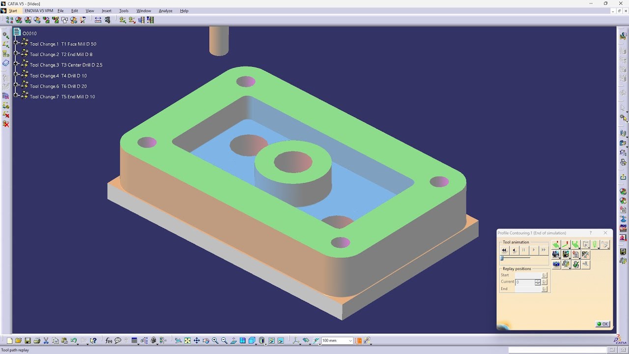 CATIA V5 CAM Programming - Part1